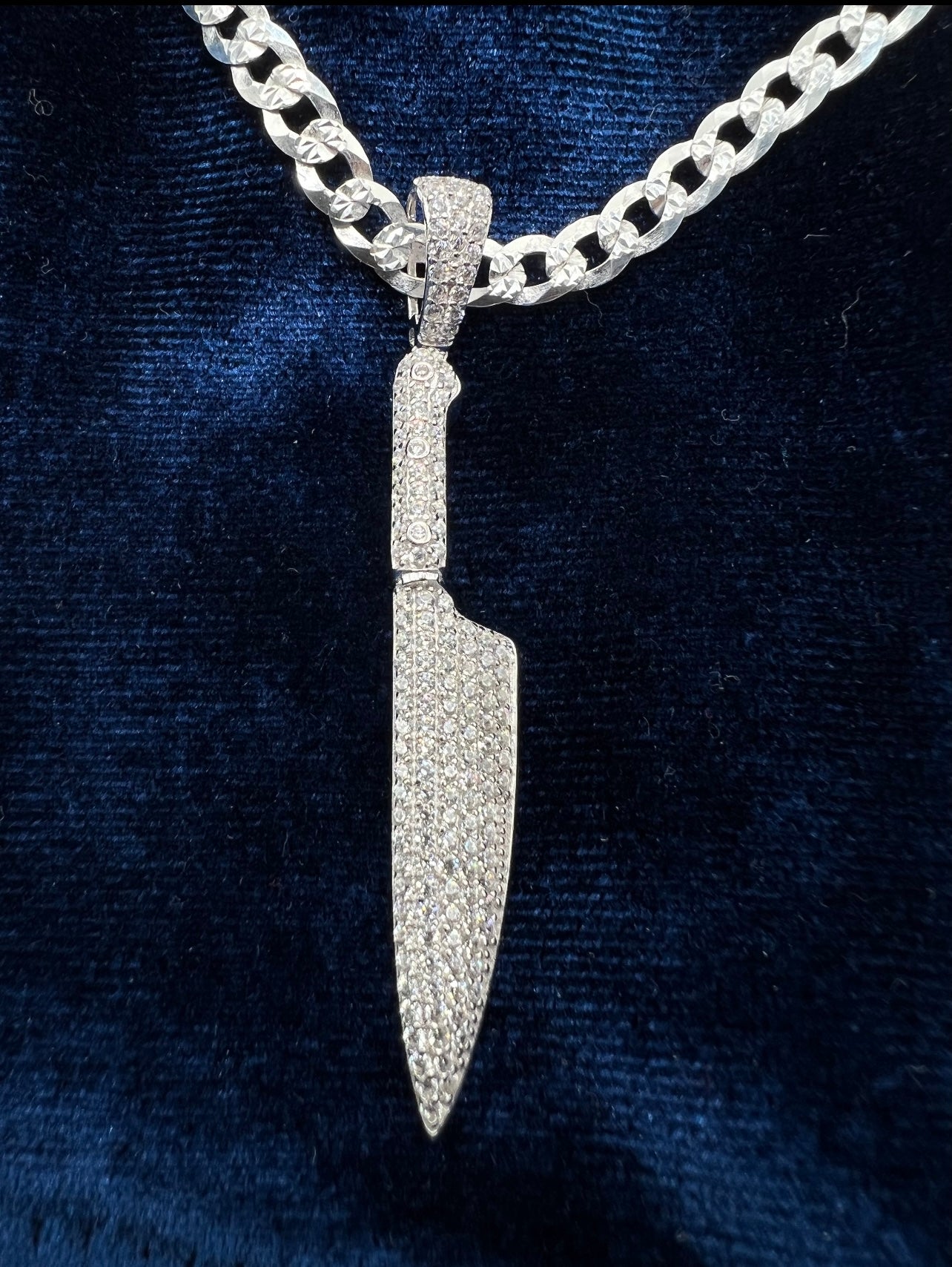 Flooded Knife, .925 Real Silver – LaModaJewelry